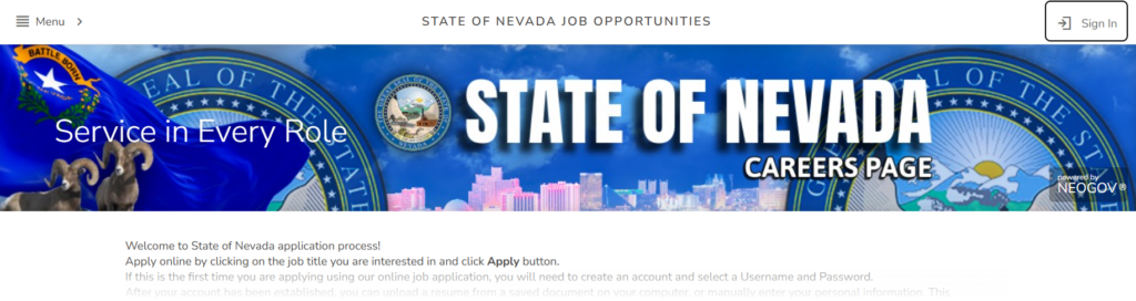 Applying for State of Nevada Positions - NVHealthForce